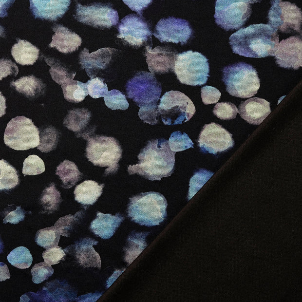 Cotton Jersey fabric Camouflage Cobalt | Wholesale fabrics | Hemmers Itex