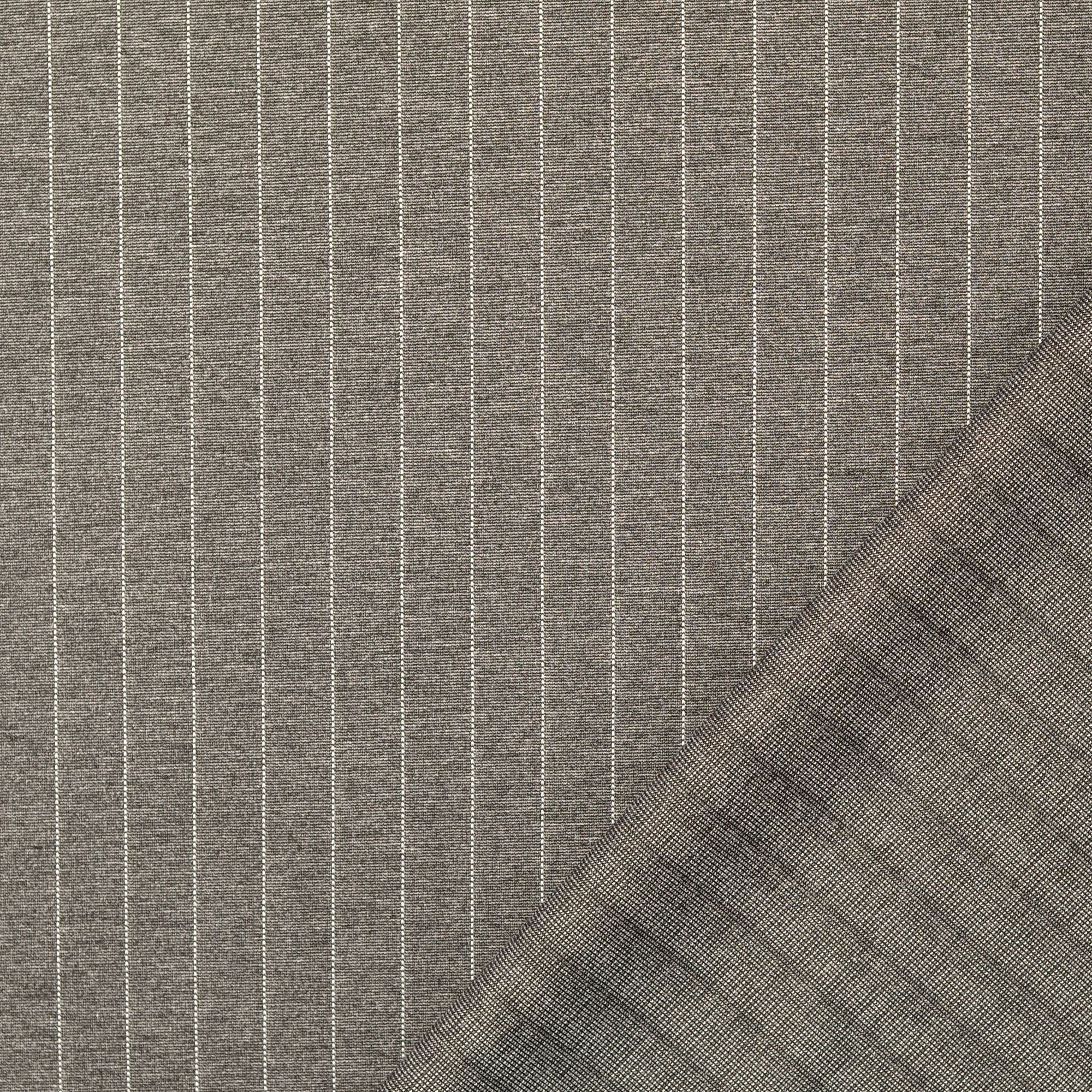 Milano Tissu rayures Gris | Tissus en gros | Hemmers Itex