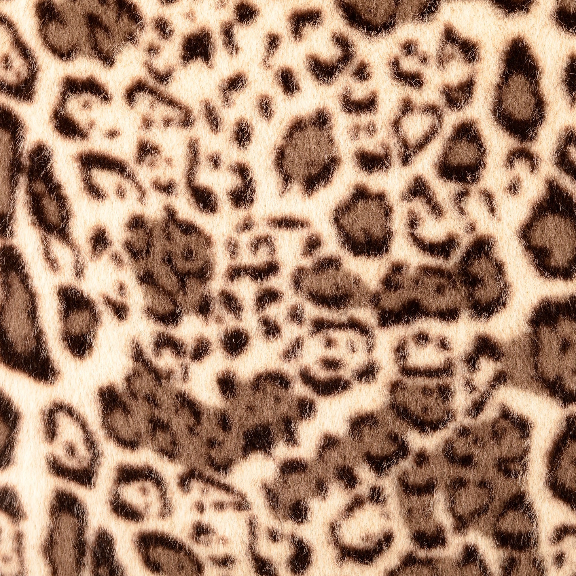 Fake Fur fabric Leopards Brown | Wholesale fabrics | Hemmers Itex