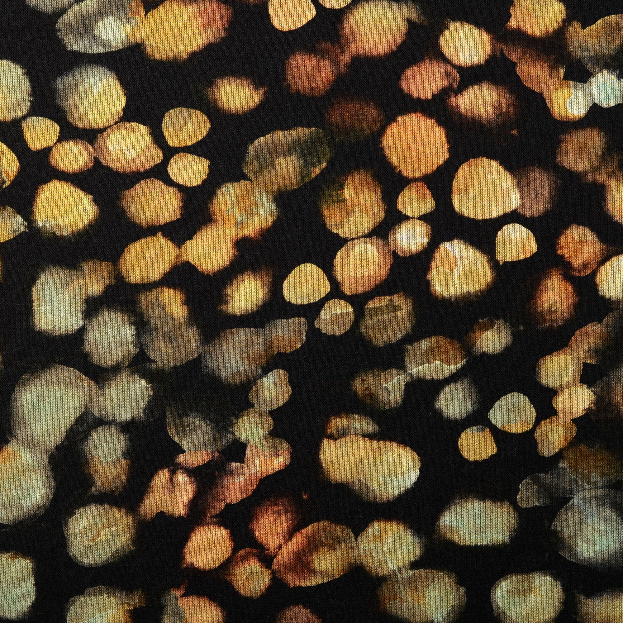 Cotton Jersey fabric Camouflage Oker | Wholesale fabrics | Hemmers Itex