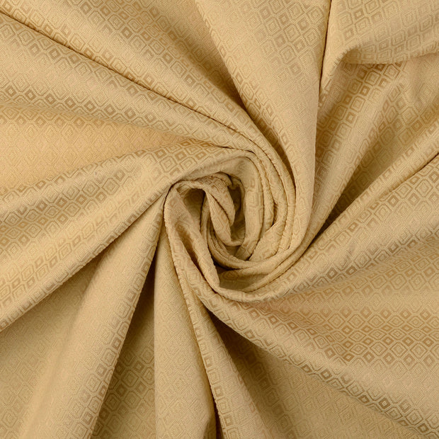 Jacquard Stoff Geometrische Beige | Stoff Großhandel | Hemmers Itex