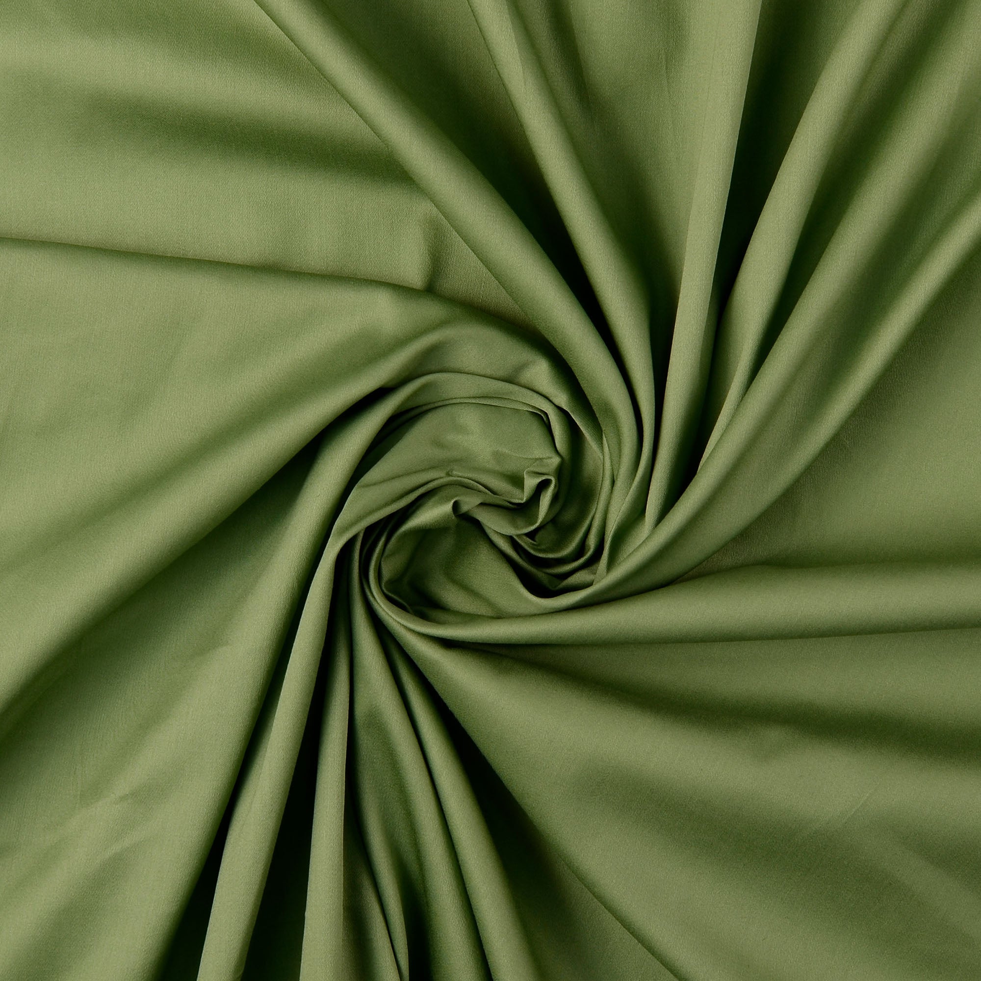 Satin fabric Unicolour Olive Green | Wholesale fabrics | Hemmers Itex