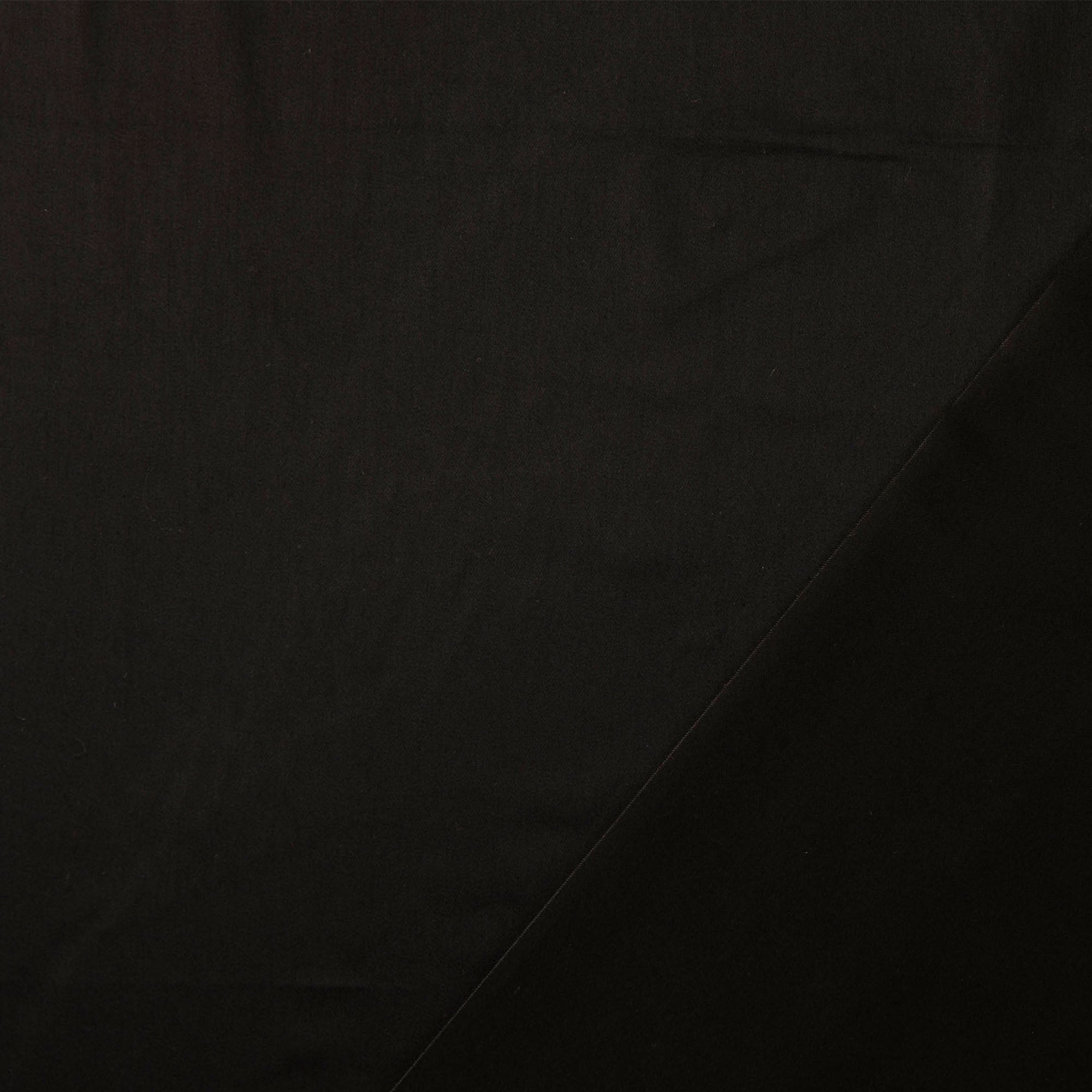 Satin Stoff Uni Schwarz | Stoff Großhandel | Hemmers Itex